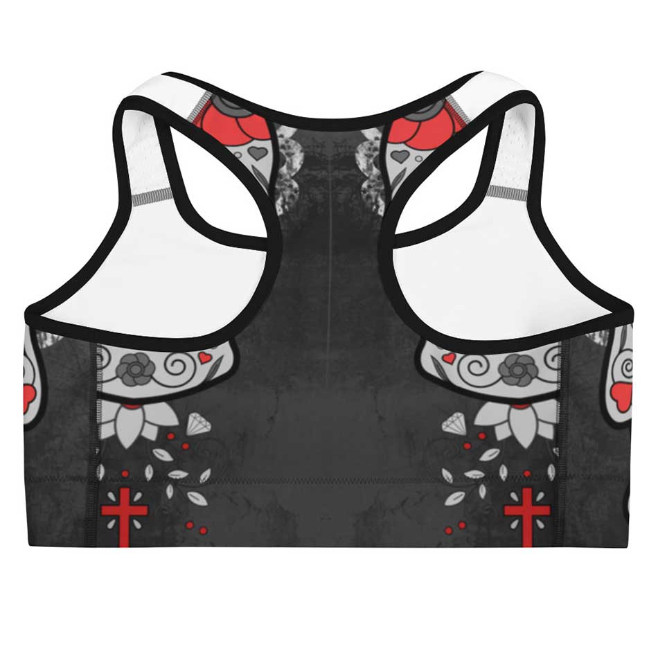 Joker Skull Sports Bra - Action Curves